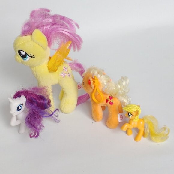 My Little Pony | Toys | My Little Pony Plush Toy Lot Ty Fluttershy ...